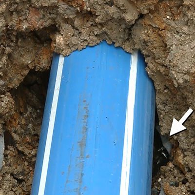 Trenchless technologies for potable water supply